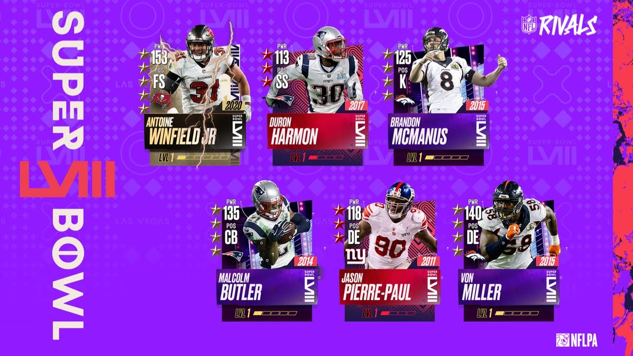 NFL Rivals Super Bowl Program Pack Openings! - YouTube