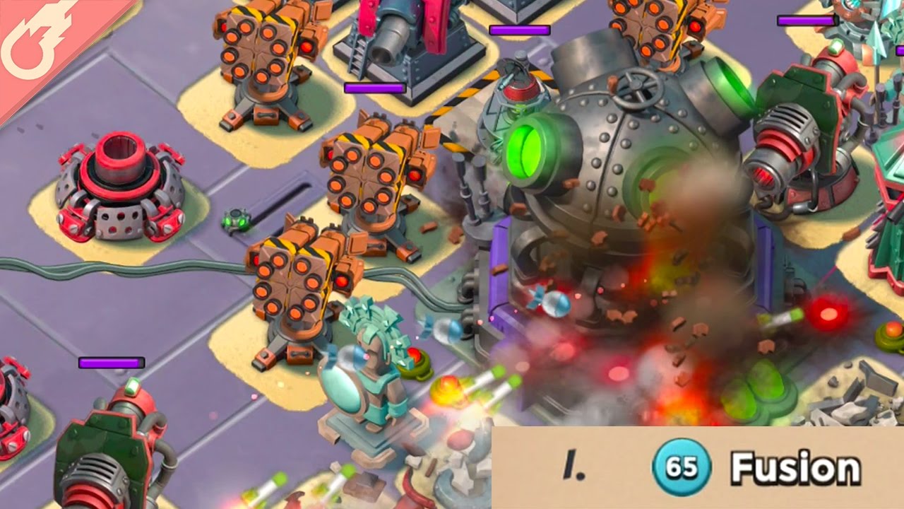 Boom Beach High Level Mega Crab Takedowns! Mega Crab 5.0 Boss Event ...