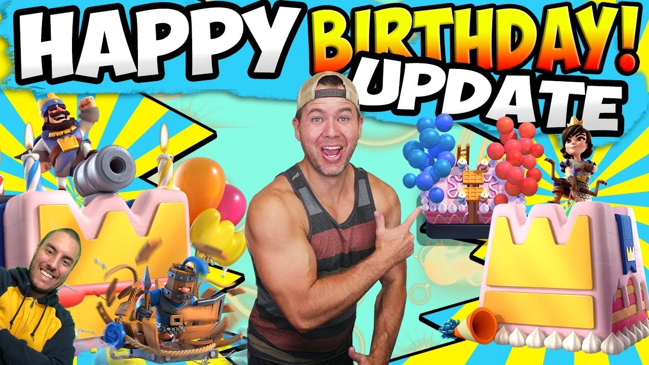WHY This UPDATE is DIFFERENT! in CLASH ROYALE! Birthday Special - YouTube