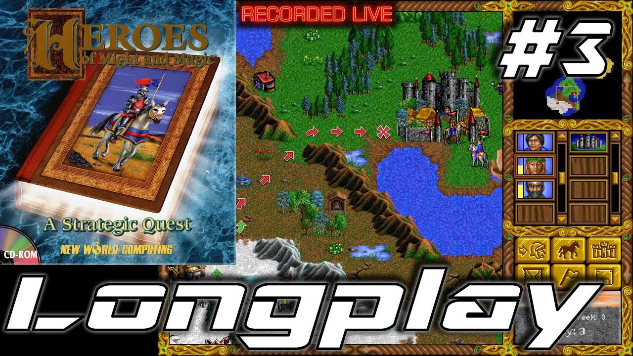 Let's play Heroes of Might and Magic 1 | New World Computing 1995 ...