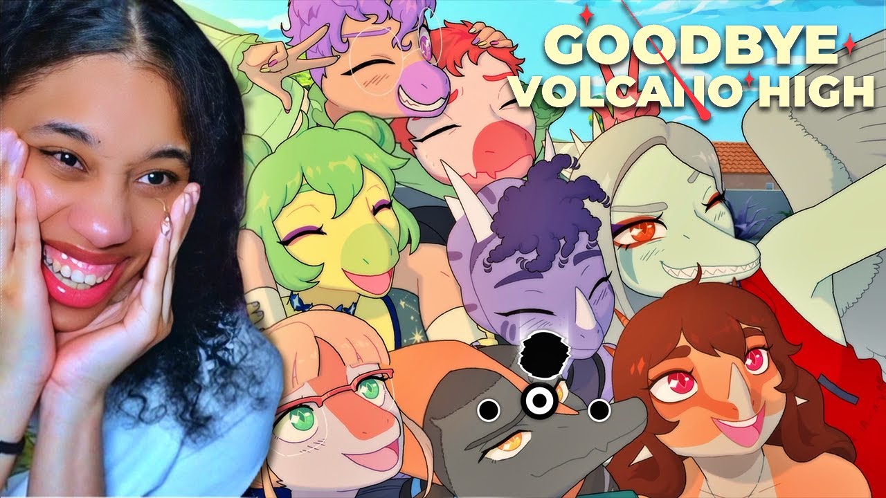 I LOVE THIS GAME! 😰 | Goodbye Volcano High - Ending - YouTube