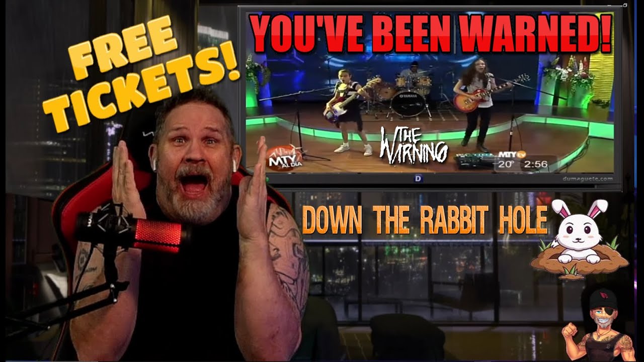 Rock Singer reacts to The Warning - Exterminated/Free Falling [MUST ...