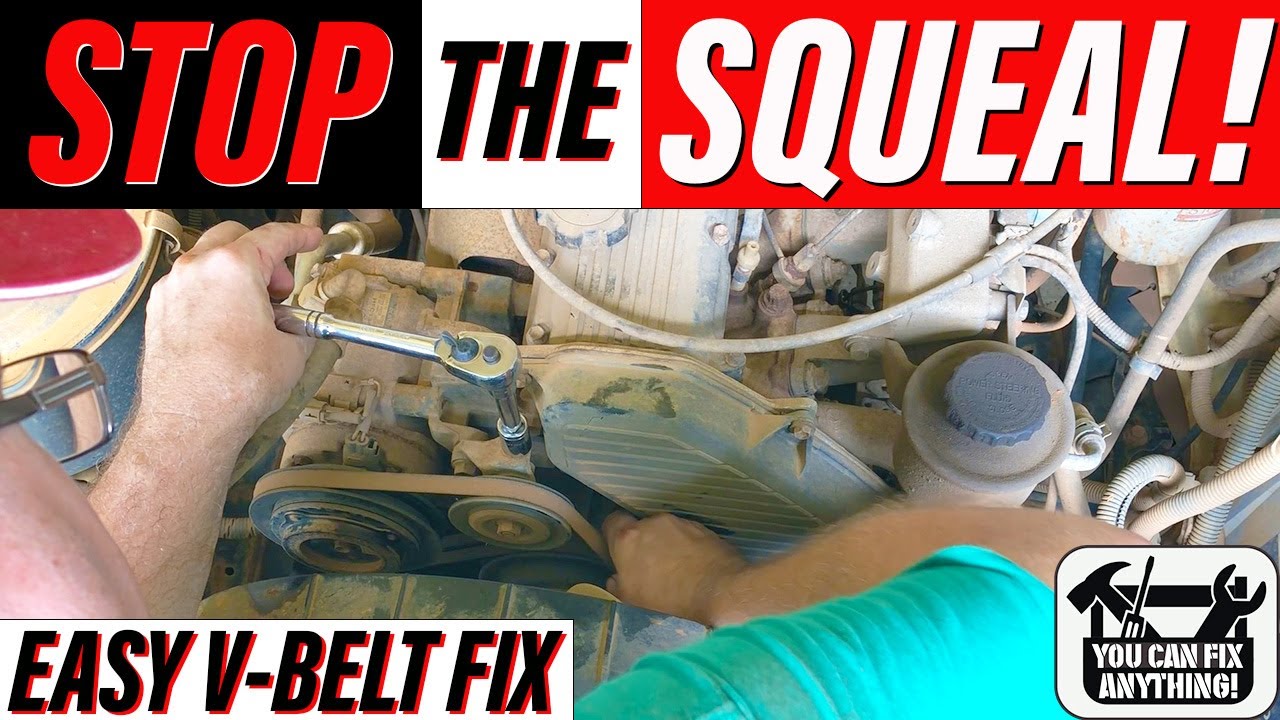Toyota V-Belt Squeal: Easy 10-Minute DIY Diagnosis and Fix - YouTube