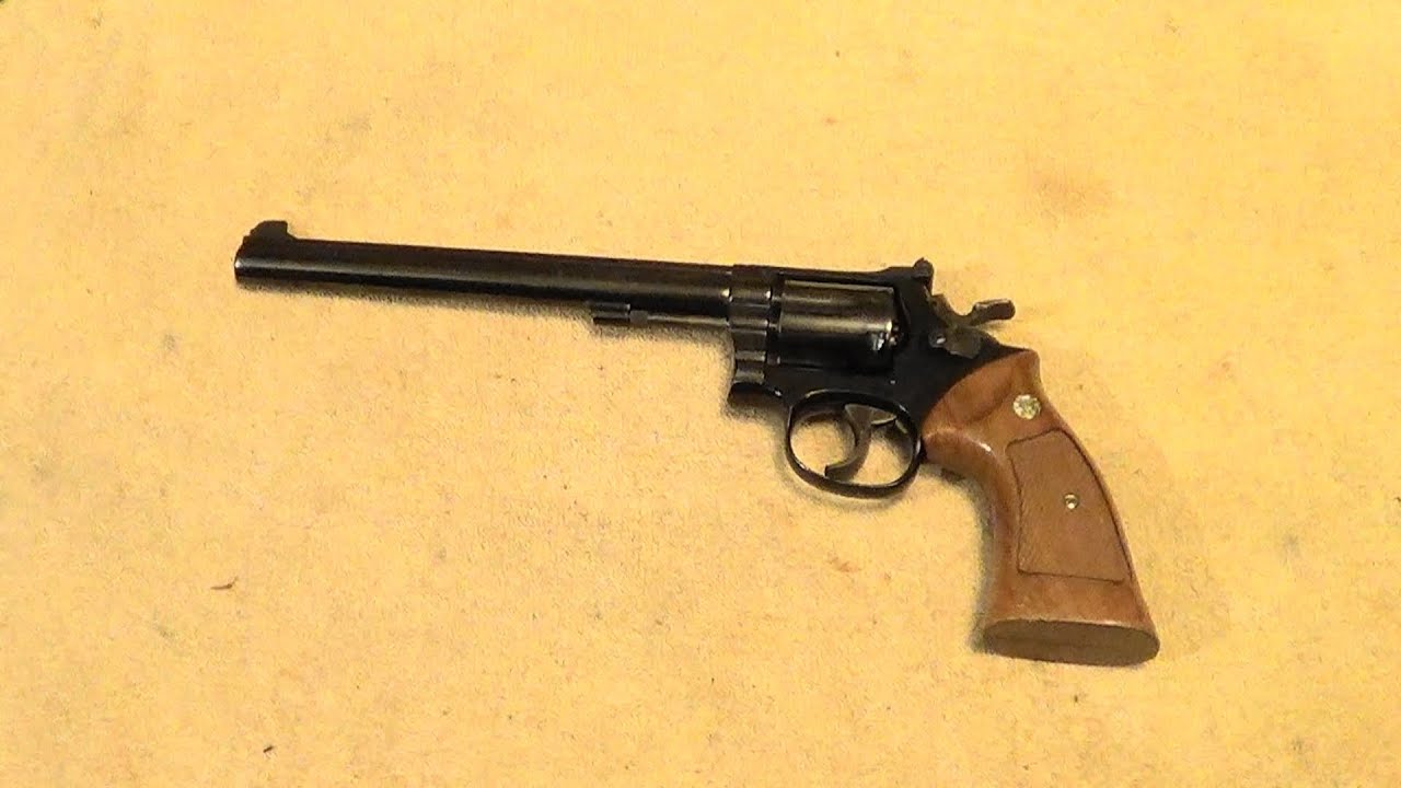 S&W Model 14 Revolver Full Target - YouTube