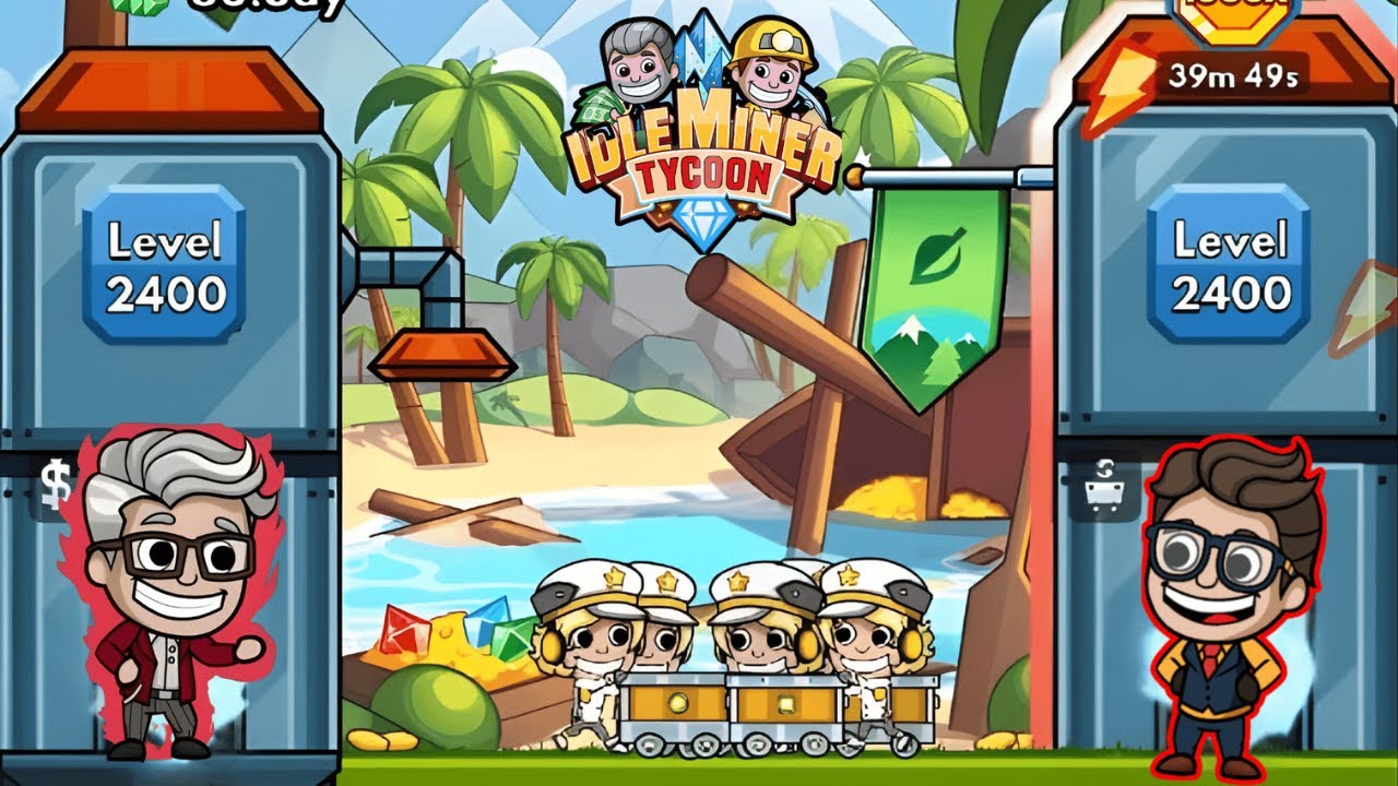 🏆 IDLE MINER TYCOON: MAX LEVEL ALL MINES! (Coal ⛏️ + Gold 💰 + Diamond 💎 ...