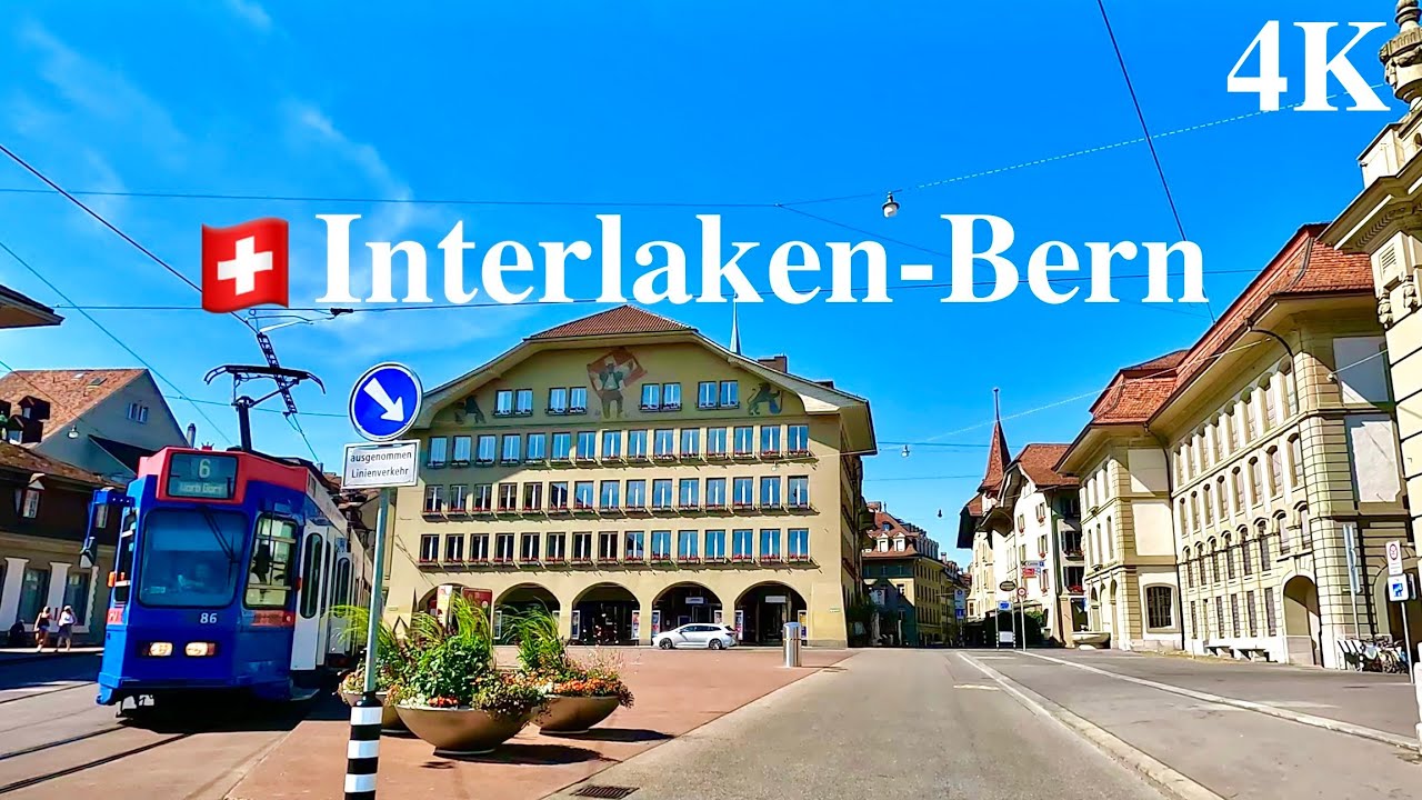 Driving in Switzerland 4K| Interlaken - Bern| Most Scenic Swiss Roads ...