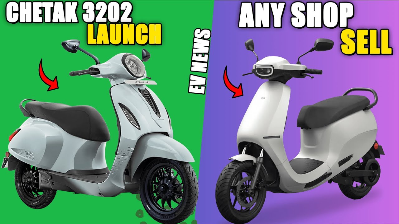 Bajaj Chetak 3202 Launch at 1.15 Lakh ! Any Shop Sell Ola Electric ...