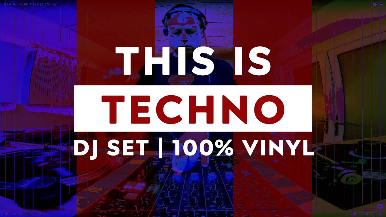 This is Techno #5 | DJ set | 100% Vinyl - YouTube