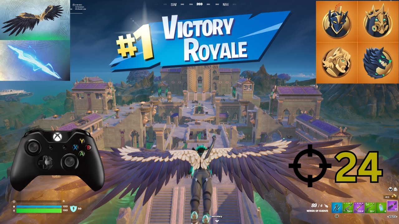 First Win in the WORLD! New Mythics Gameplay! (Fortnite Chapter 5 ...