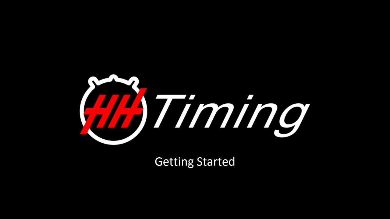 HH Timing - Getting started and importing a file - YouTube