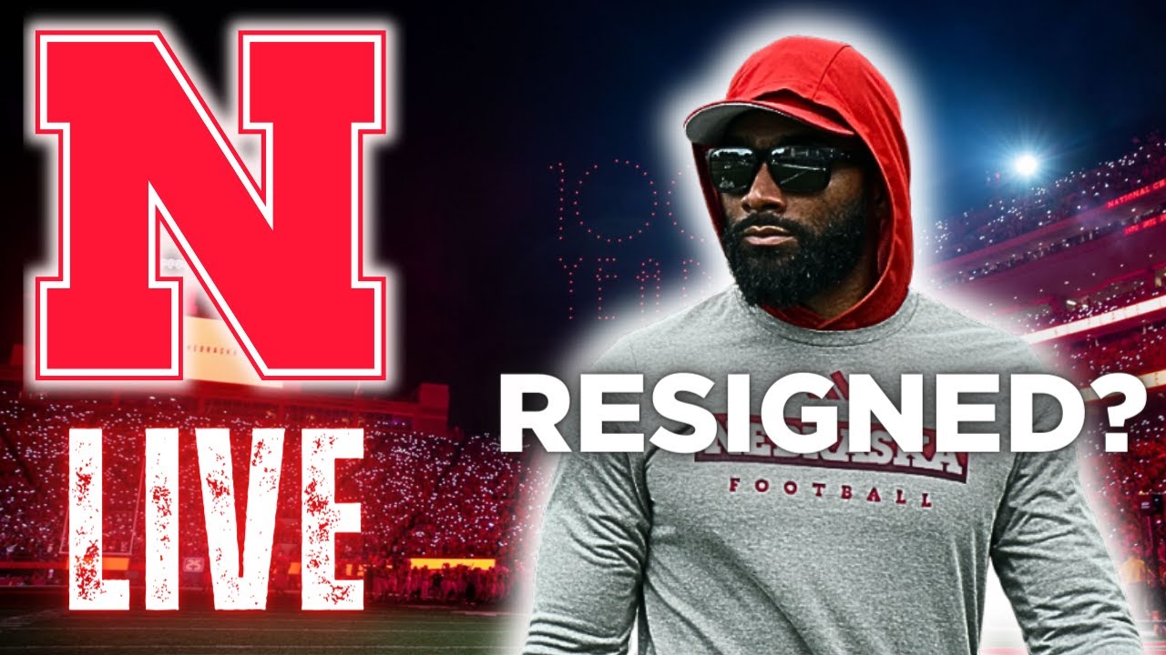 LIVE: Nebraska's Evan Cooper RESIGNS?? | UPDATE | Next DB Coach ...