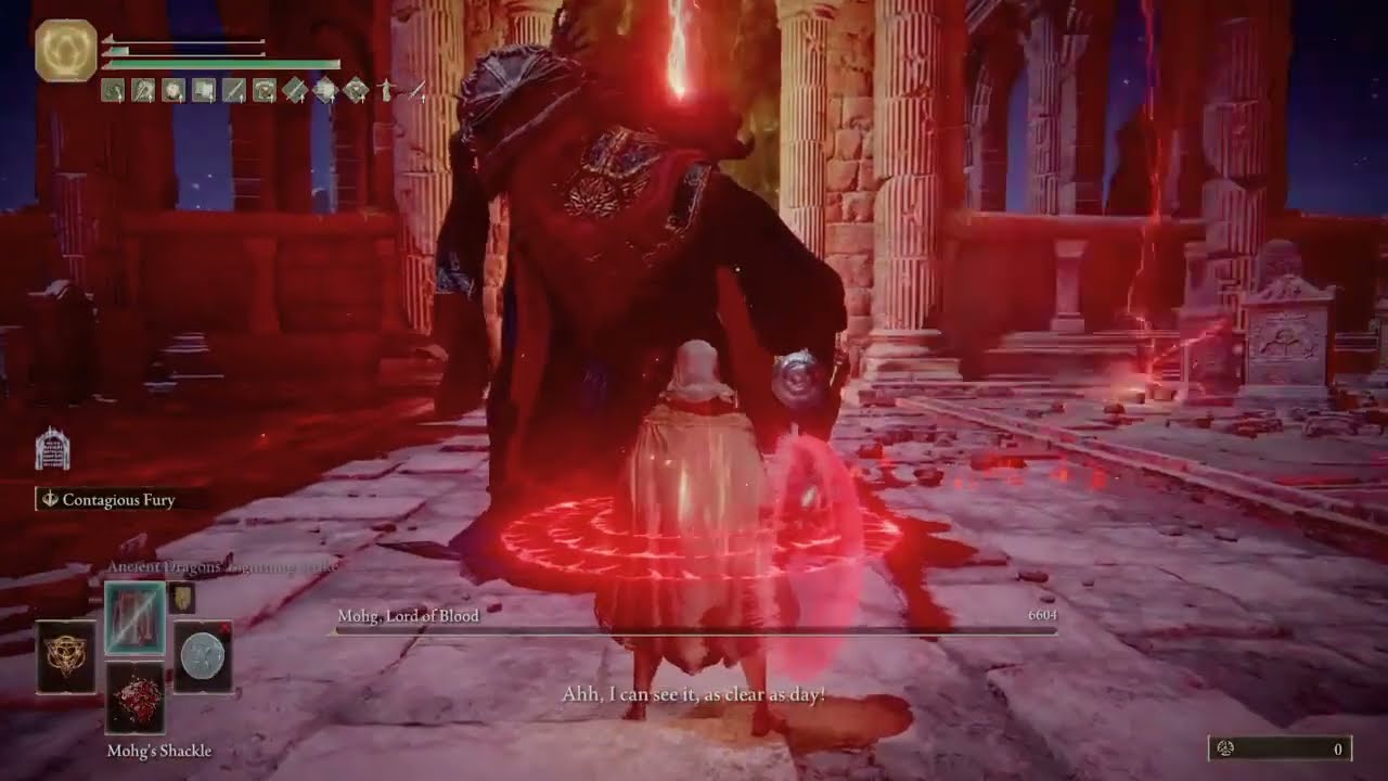 3-shoting Mogh, Lord of Blood in Rune Level 1 with Ancient Dragon ...