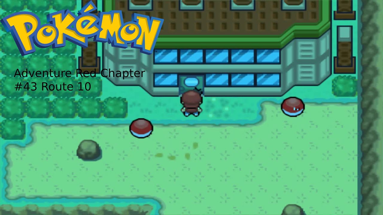 Pokemon Adventure Red Chapter #43 Route 10 - YouTube