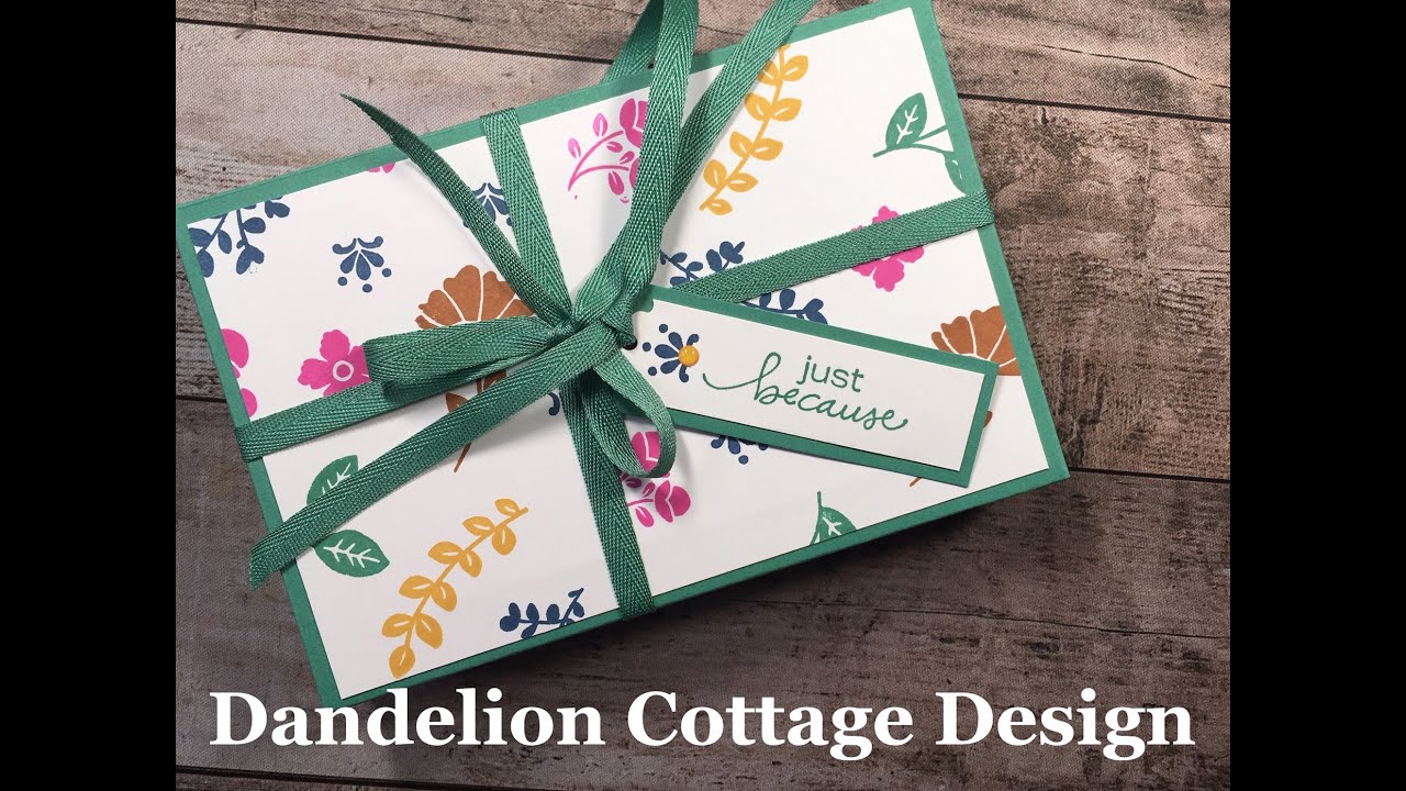 How To Make A Notecard Box - YouTube