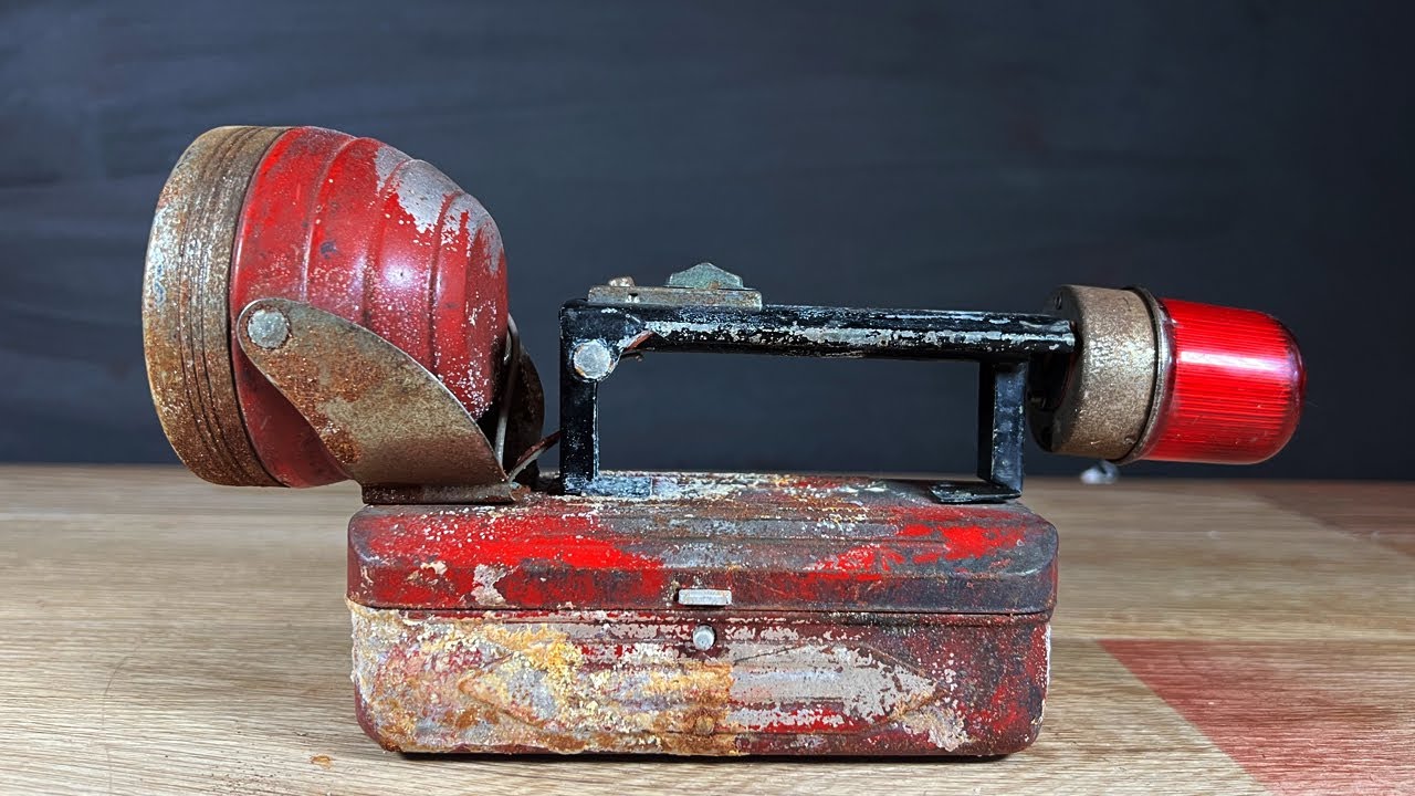 1950s Flashlight Restoration made in HONG KONG #Shorts - YouTube