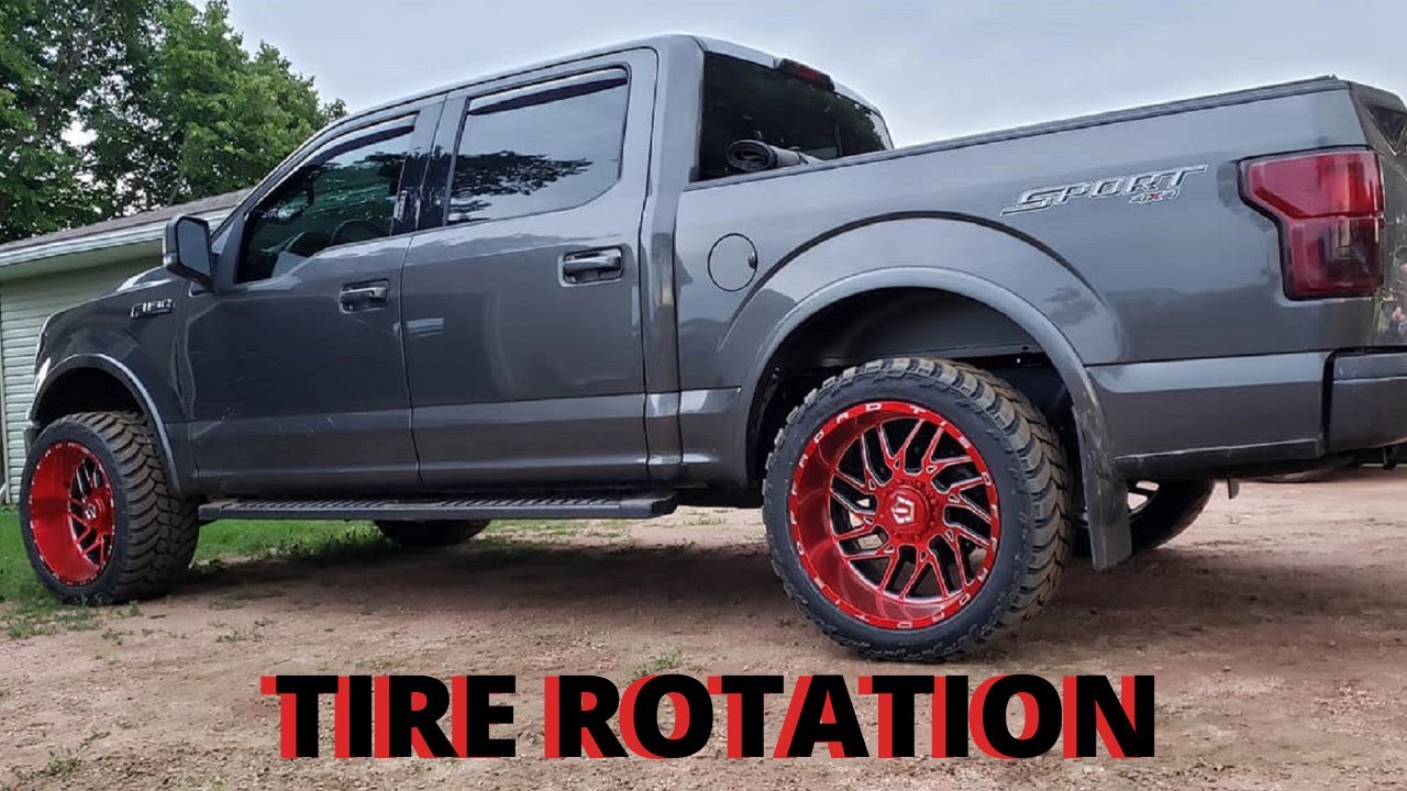 How To Rotate Your Tires The Easy Way!! - YouTube