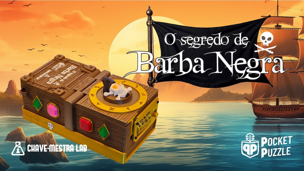 Pocket Puzzle Chave Mestra O Segredo de Barbanegra - YouTube