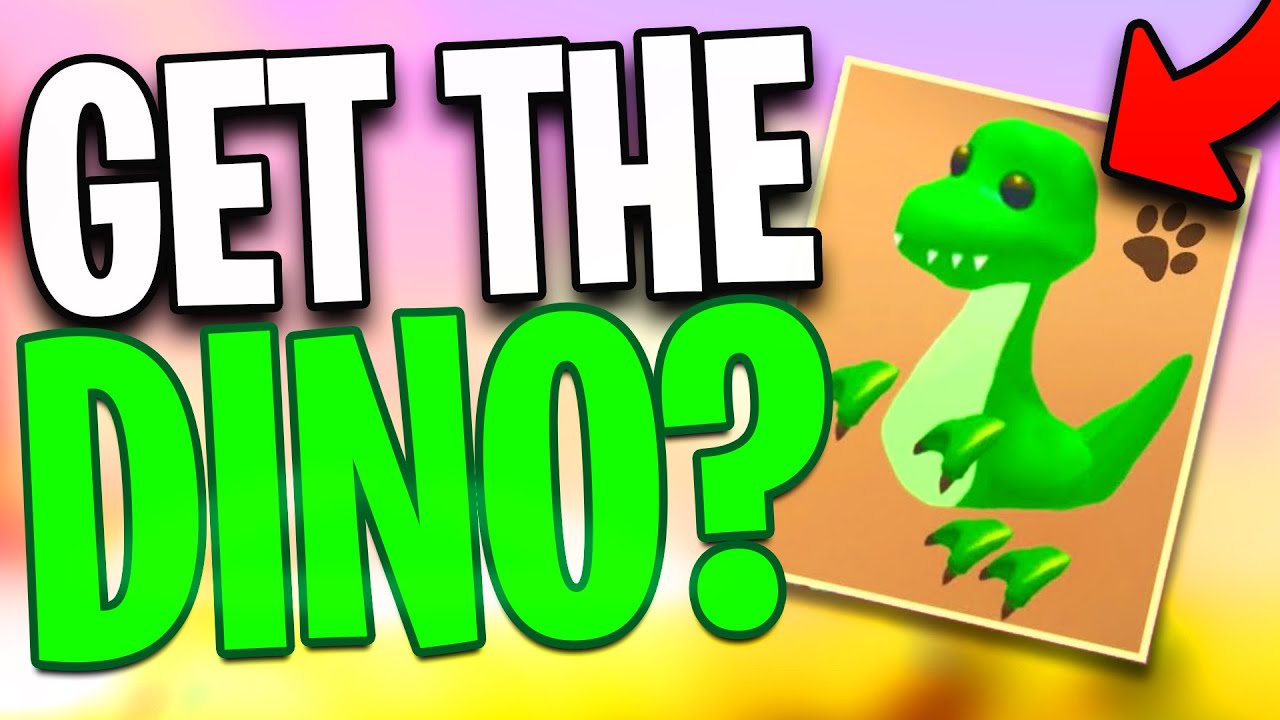 10 SUPERFAST Ways to Get Dinosaur in Roblox Adopt Me! - YouTube