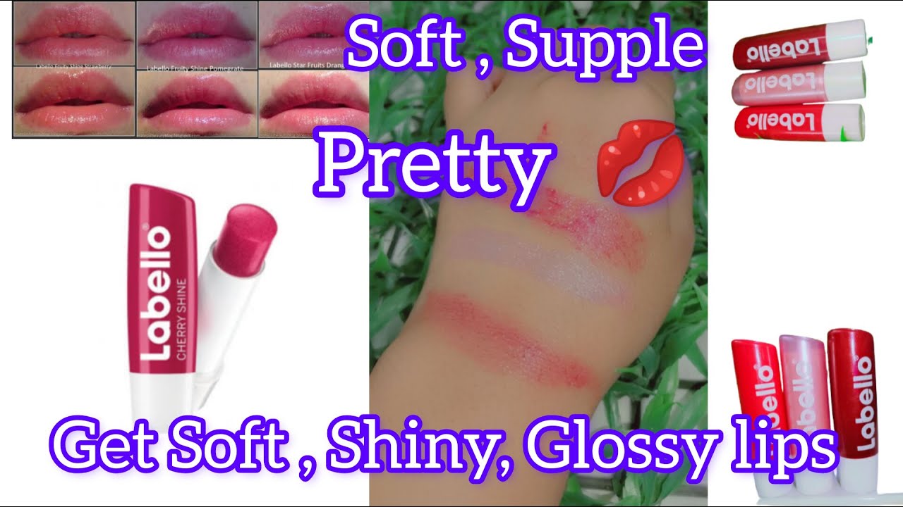 Labello lip balm #honestreview #Lip balm swatches #Get pink lips # ...