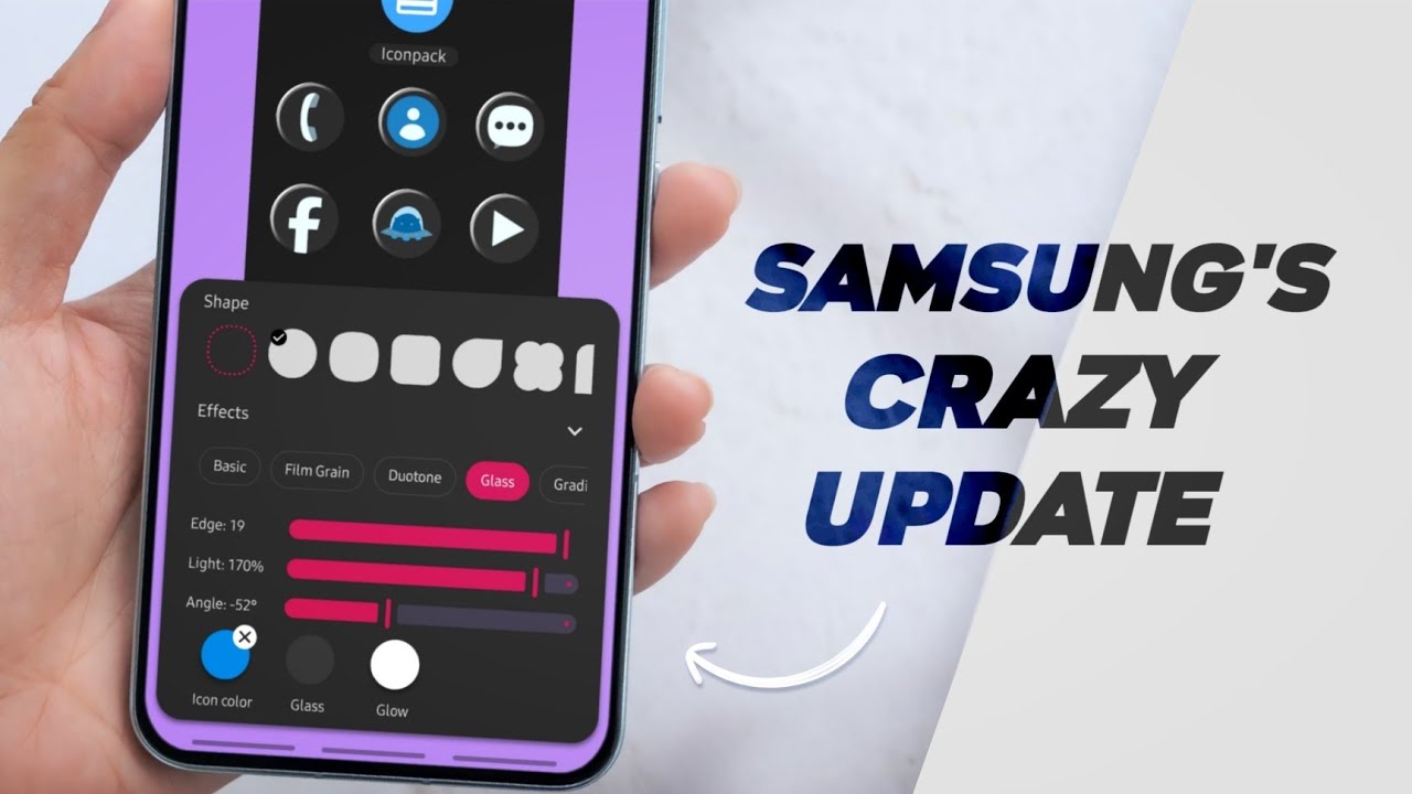 Samsung Icon Customization Just Got Insane! (Good Lock Theme Park ...