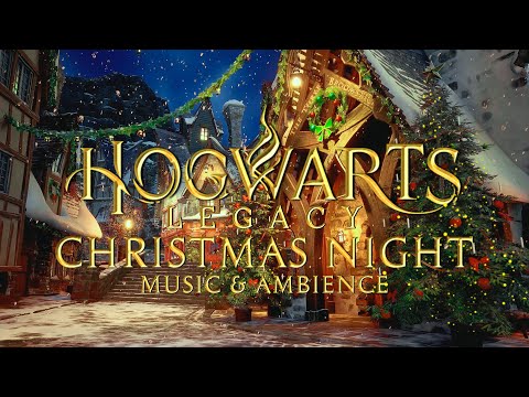Hogwarts Legacy - Christmas Night at Hogwarts - Harry Potter Music & Atmosphere
