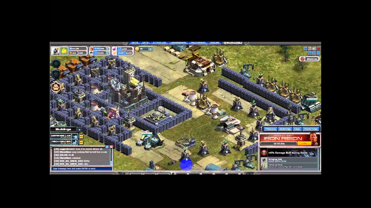 war commander setup base - YouTube