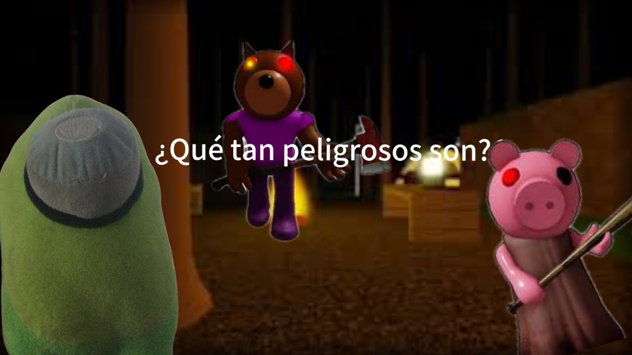 ¿Qué tan peligrosos son los personajes de piggy? - YouTube