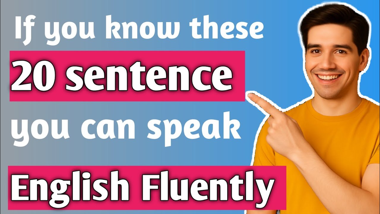 20 Daily Use English sentences for Beginners| Spoken English | English ...