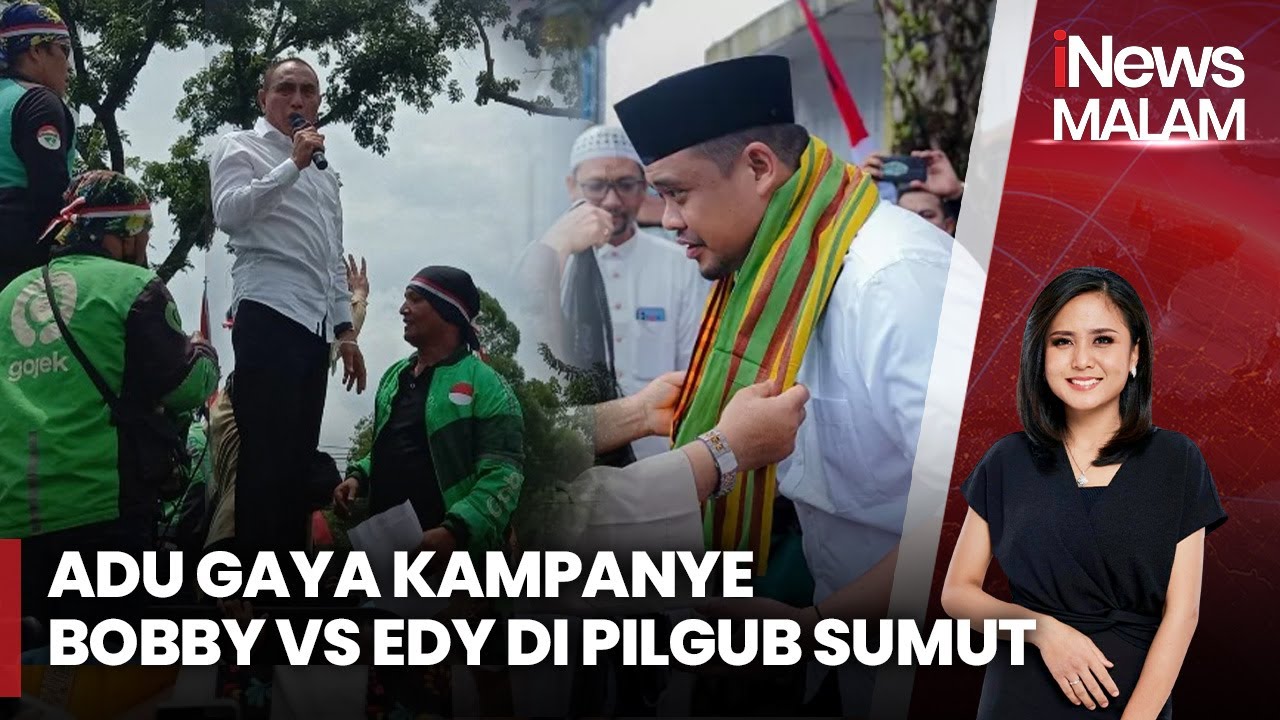 Kampanye Pilgub Sumut, Bobby Datang ke Pengajian dan Edy Bertemu Ojol ...