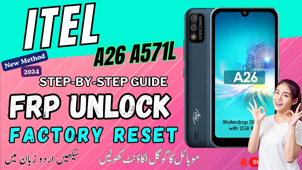 Itel A26 [ A571L ] Factory Reset And FRP Unlock Using UMT UNISOC - YouTube