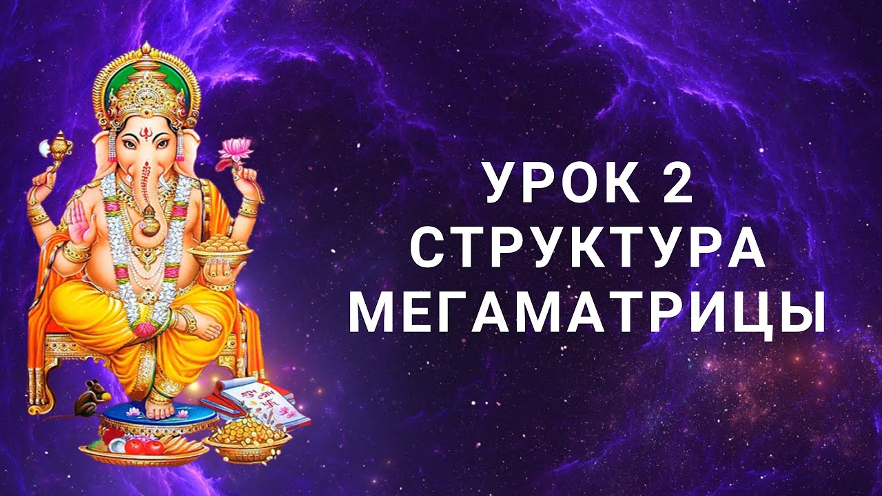 УРОК 2. СТРУКТУРА МЕГАМАТРИЦЫ - YouTube