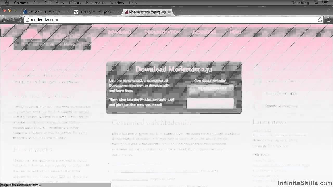 Modernizr Tutorial | Other Modernizr Features - YouTube