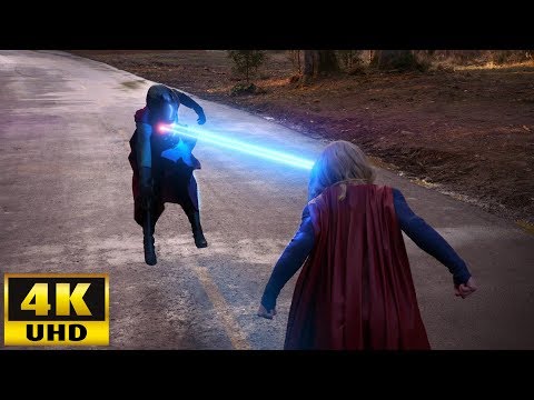 Supergirl vs Red Daughter fight Scene [4K Ultra HD] (Supergirl S04E21)