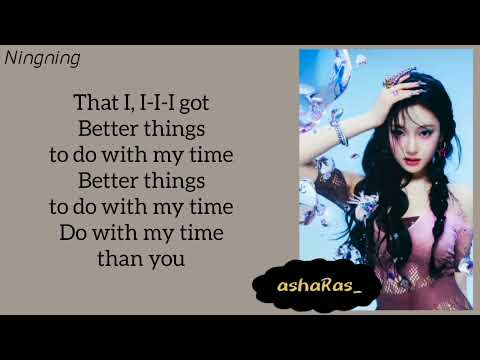 aespa Better Things Lyrics - YouTube
