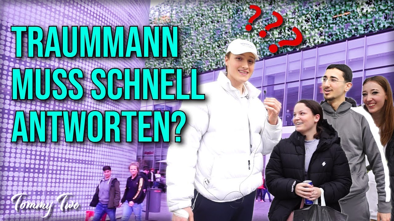 Wie sieht dein TRAUMMANN aus? 😏😱 Teil 2 | Straßenumfrage | TommyTwo ...