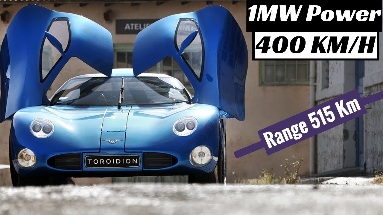 1MW Electric Super Car Concept 416 KMH - Toroidion - YouTube