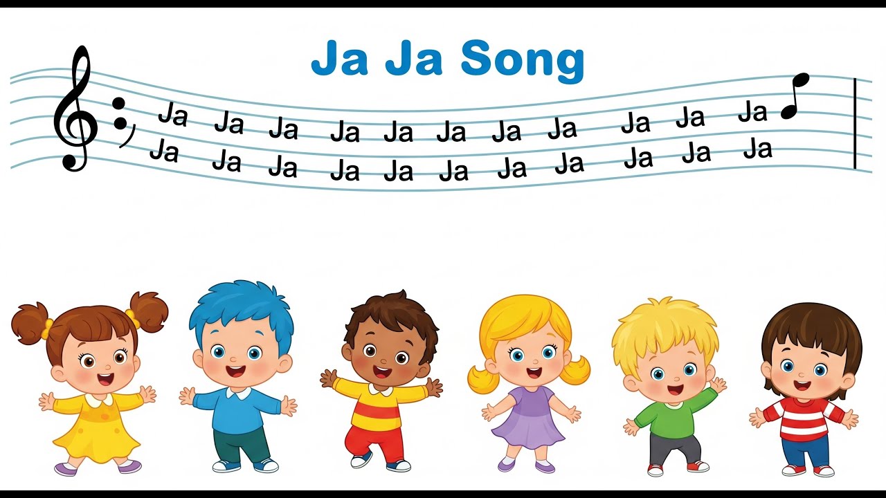 Ja Ja Song – Repetitive Sound Song for Toddlers | Version 1 - YouTube