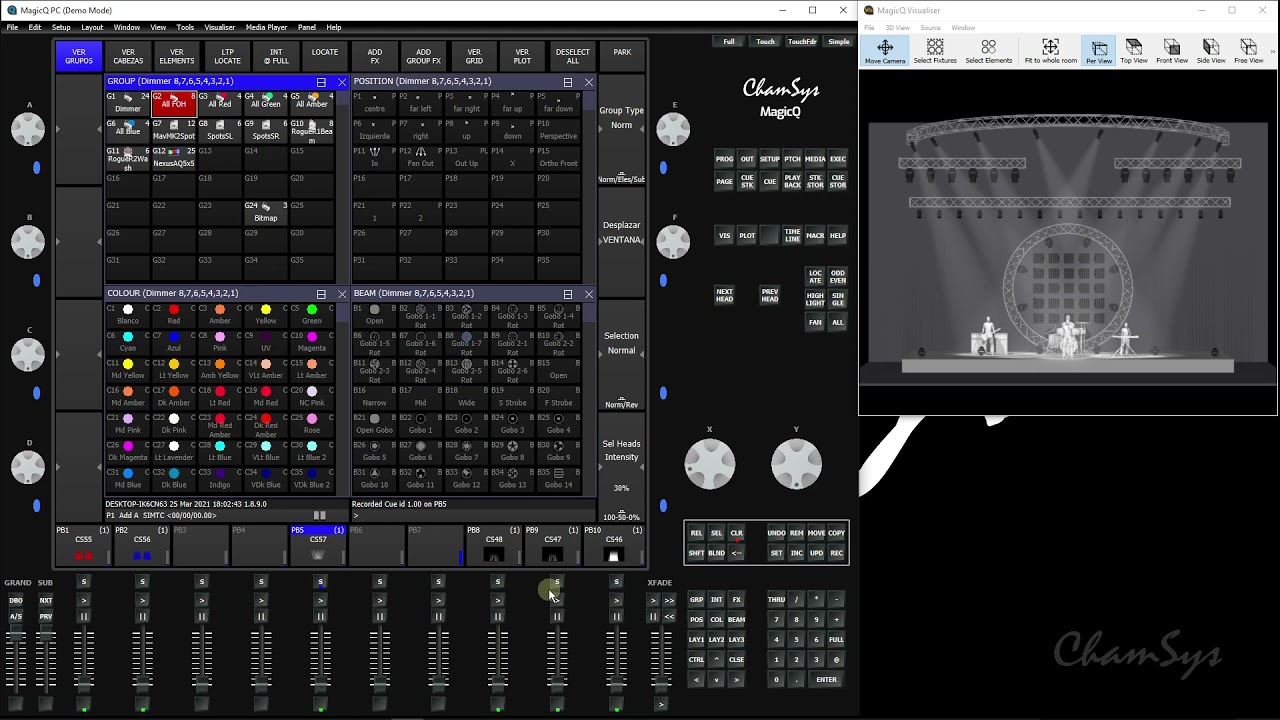 Tutoriales Basicos MagicQ:Opciones de Playback - YouTube