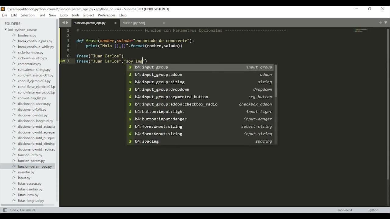 Funciones con Parametros Opcionales - YouTube
