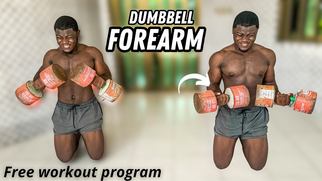5 Exercises to build your Forearm at home (Dumbbell only) - Free ...