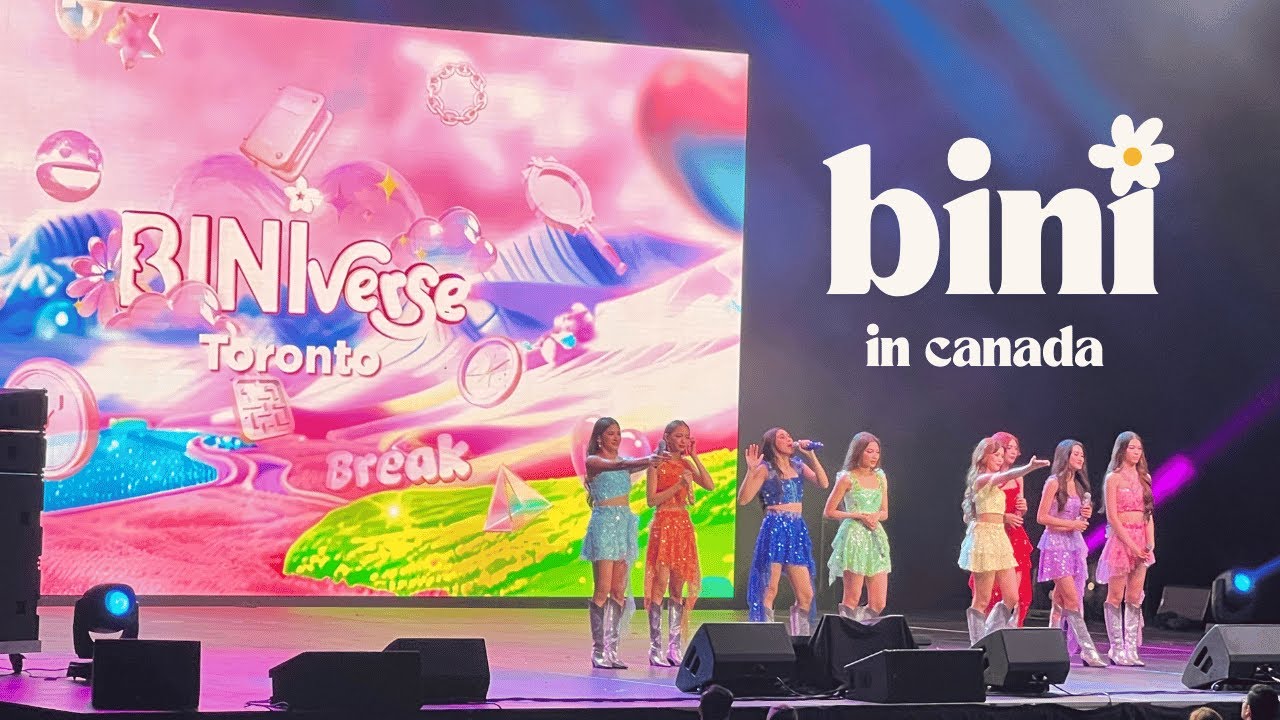 BINI CONCERT | ONTARIO, CANADA - YouTube