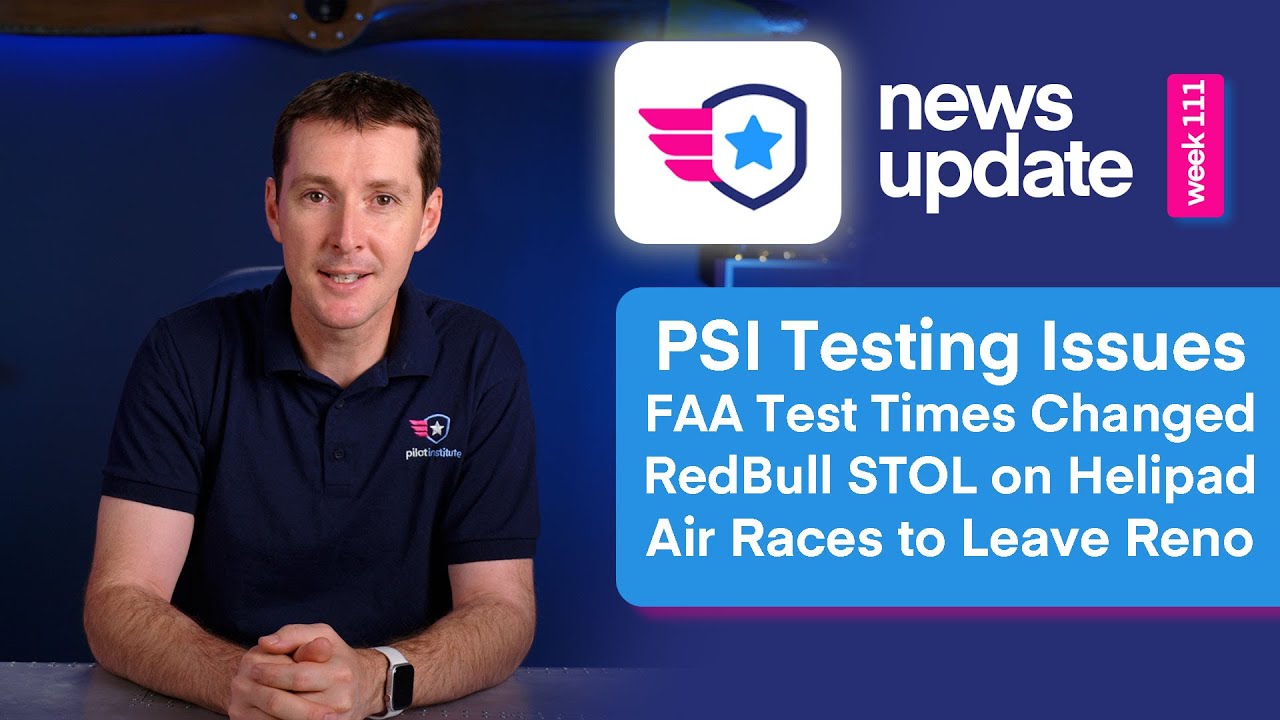 Airplane News: PSI Issues, Changes to PAR and CAX Tests, STOL on ...