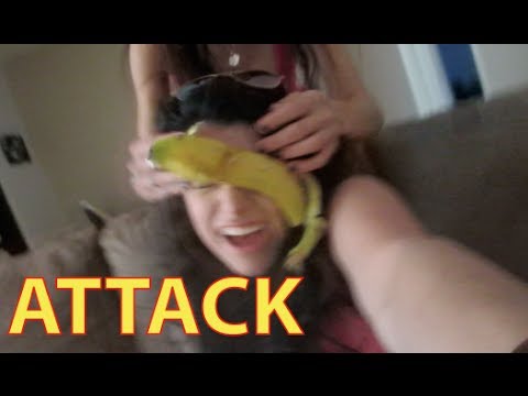 BANANA FACE ATTACK - YouTube