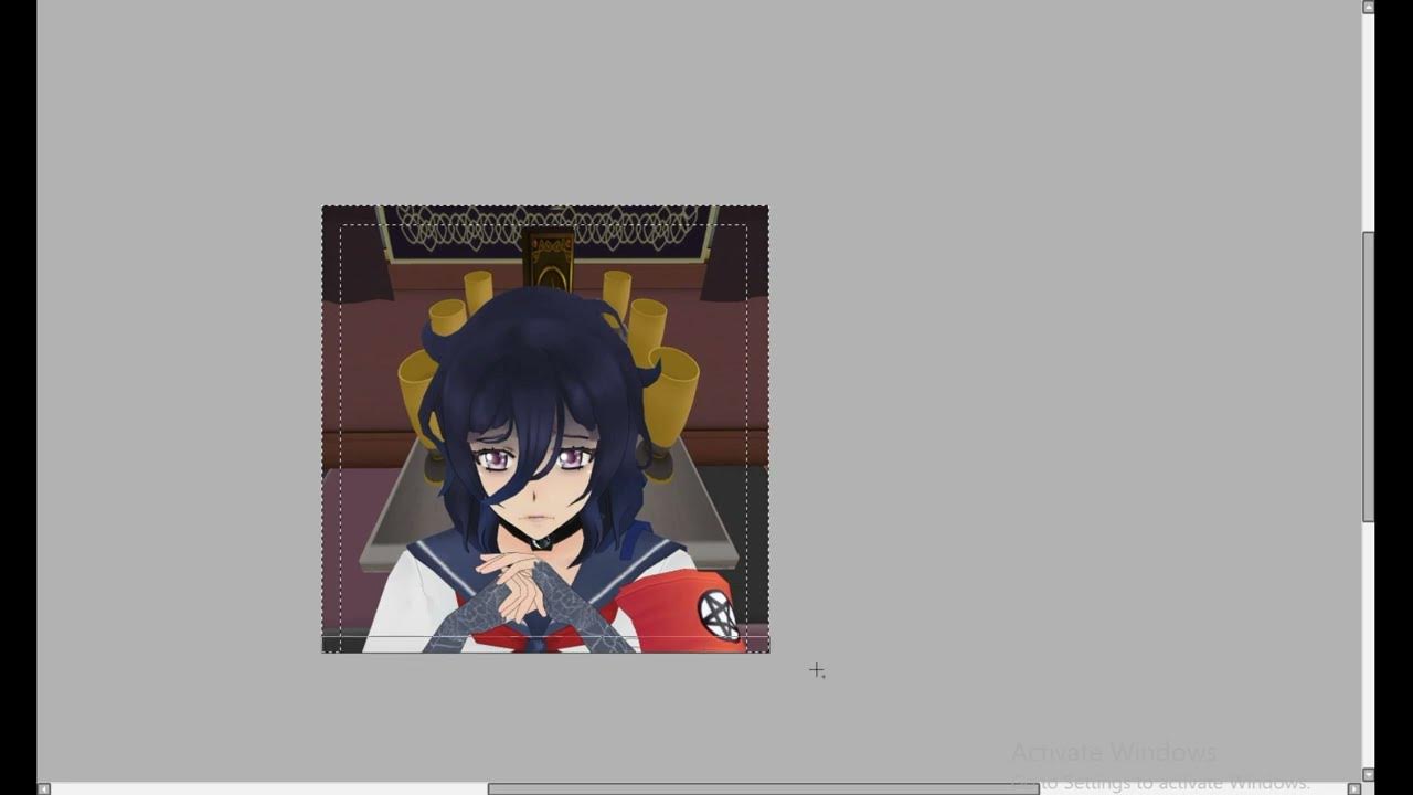 How to make your own custom Yandere Simulator Portraits - YouTube