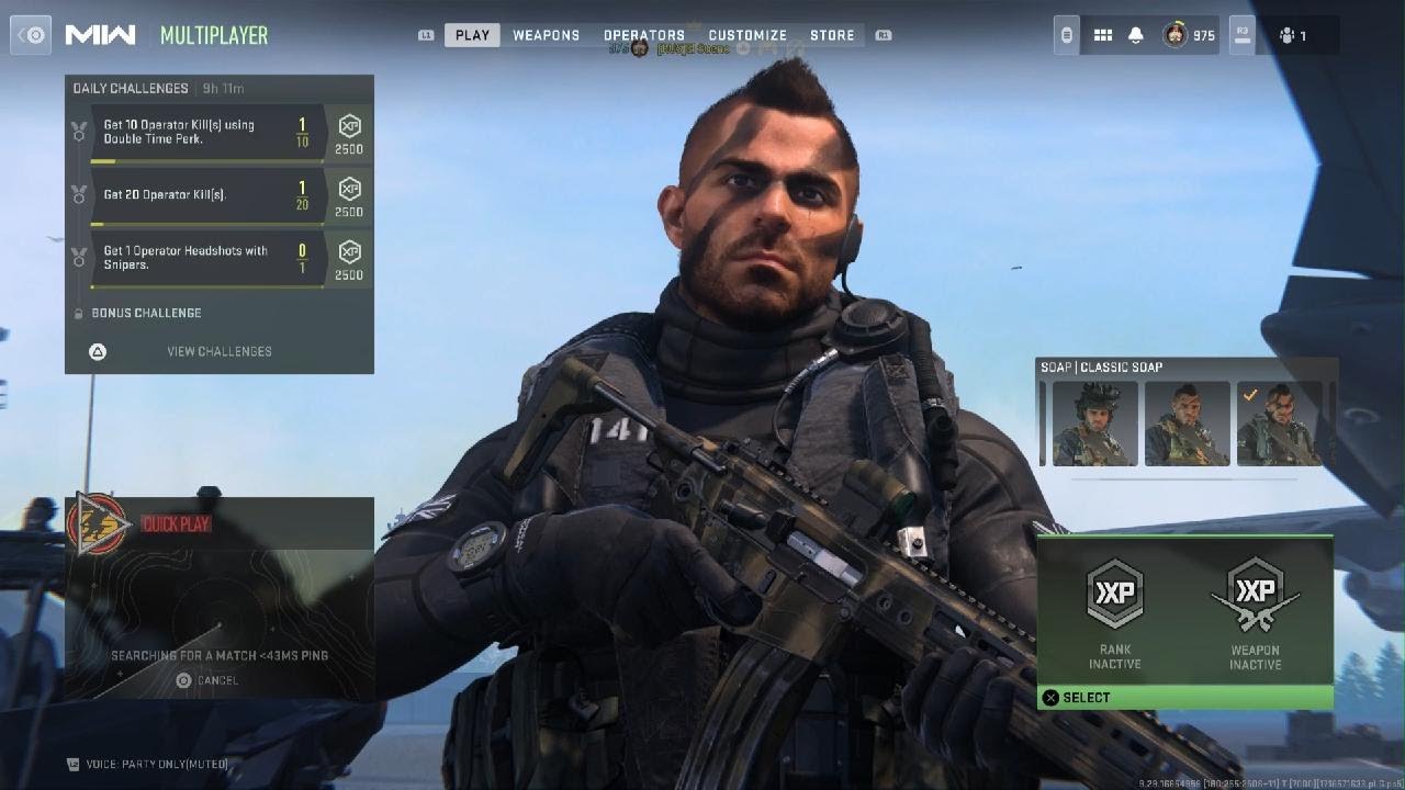 Call of Duty MW2022 - M13B Soap Op Ownage Gameplay Clip - YouTube