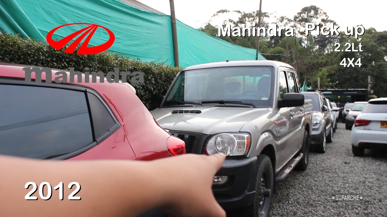 Así es la Mahindra Pick up 2.2lt 2012 - revisión rápida - review - YouTube