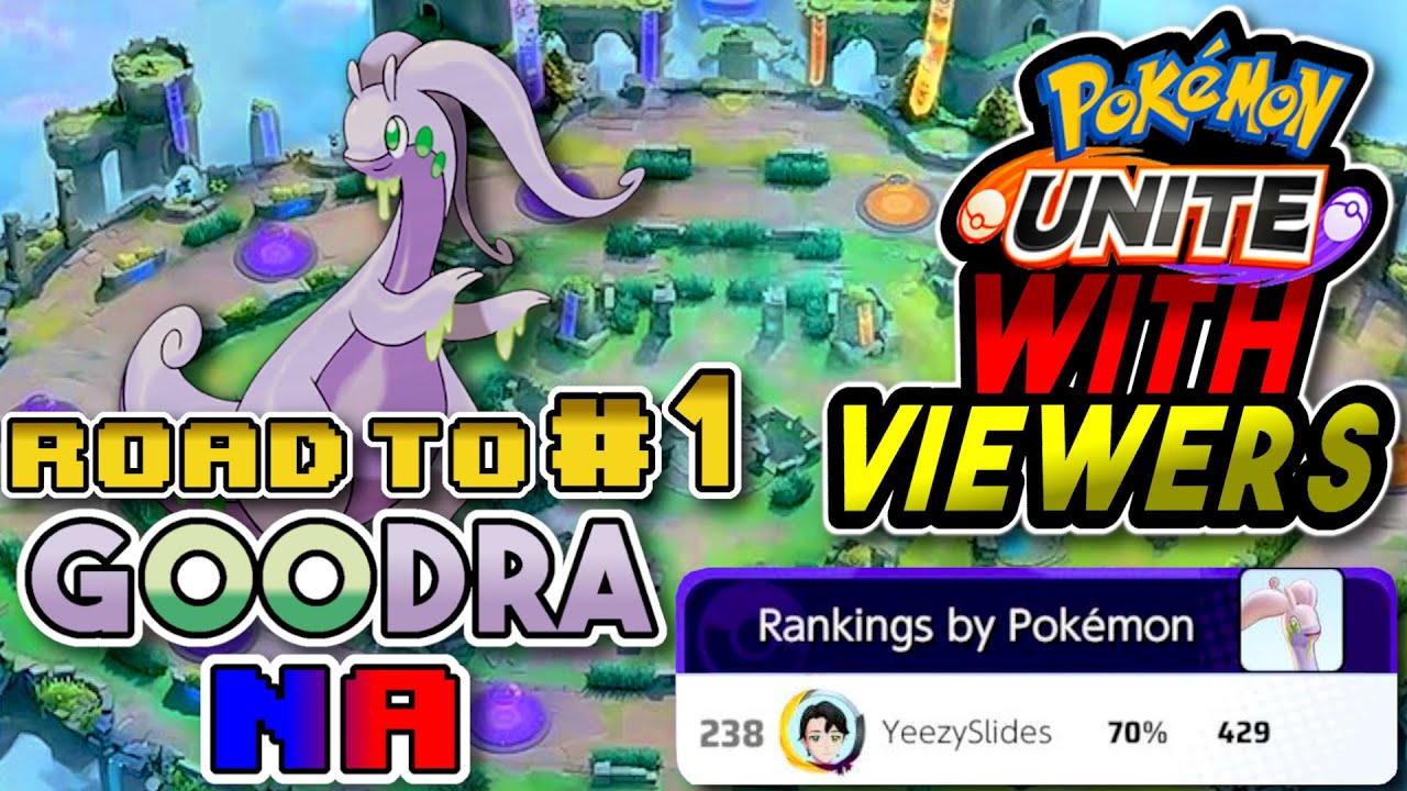 Masters Grind with Goodra | Pokemon Unite Ranked Game Play!! - YouTube