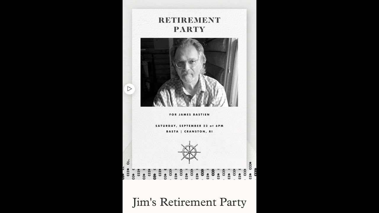 Jim's Retirement - YouTube