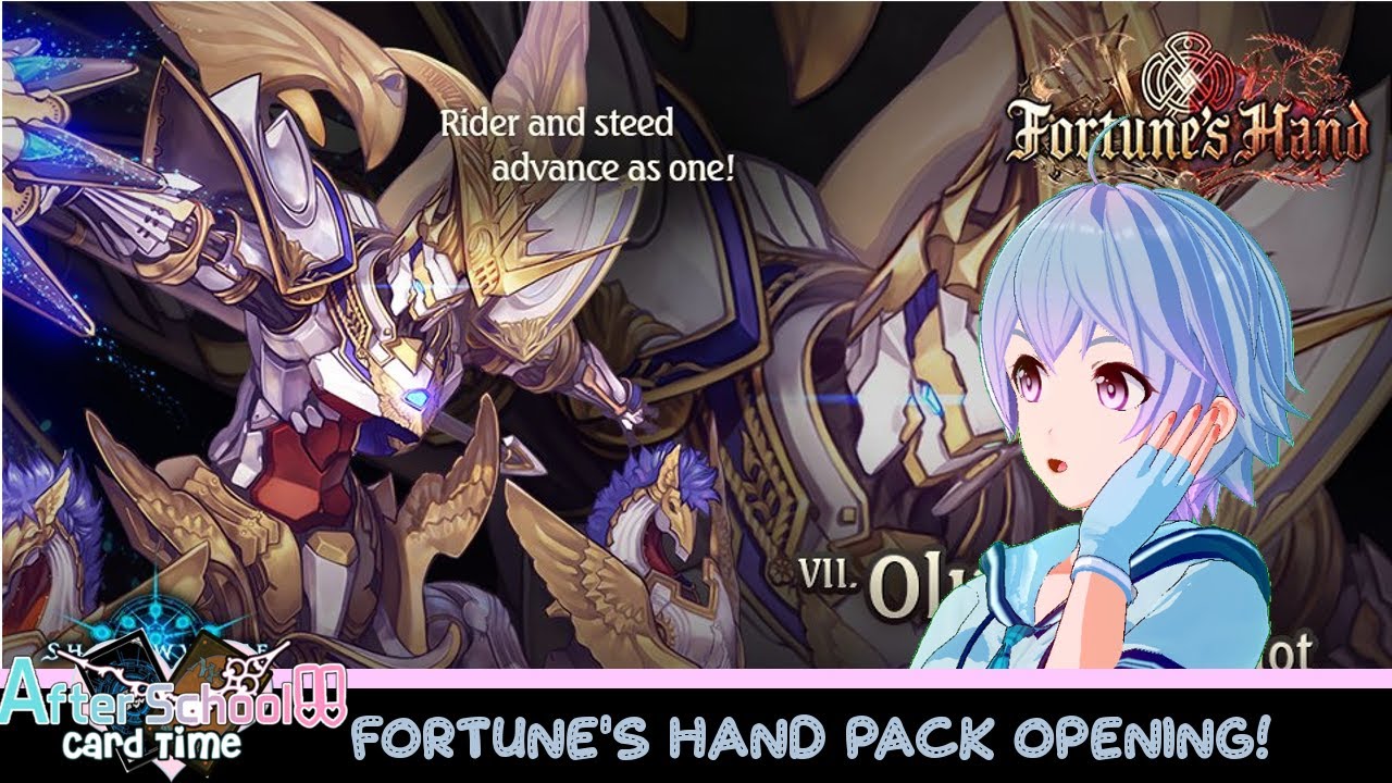 [Shadowverse] Fortune's Hand Pack Opening and First Impressions - YouTube
