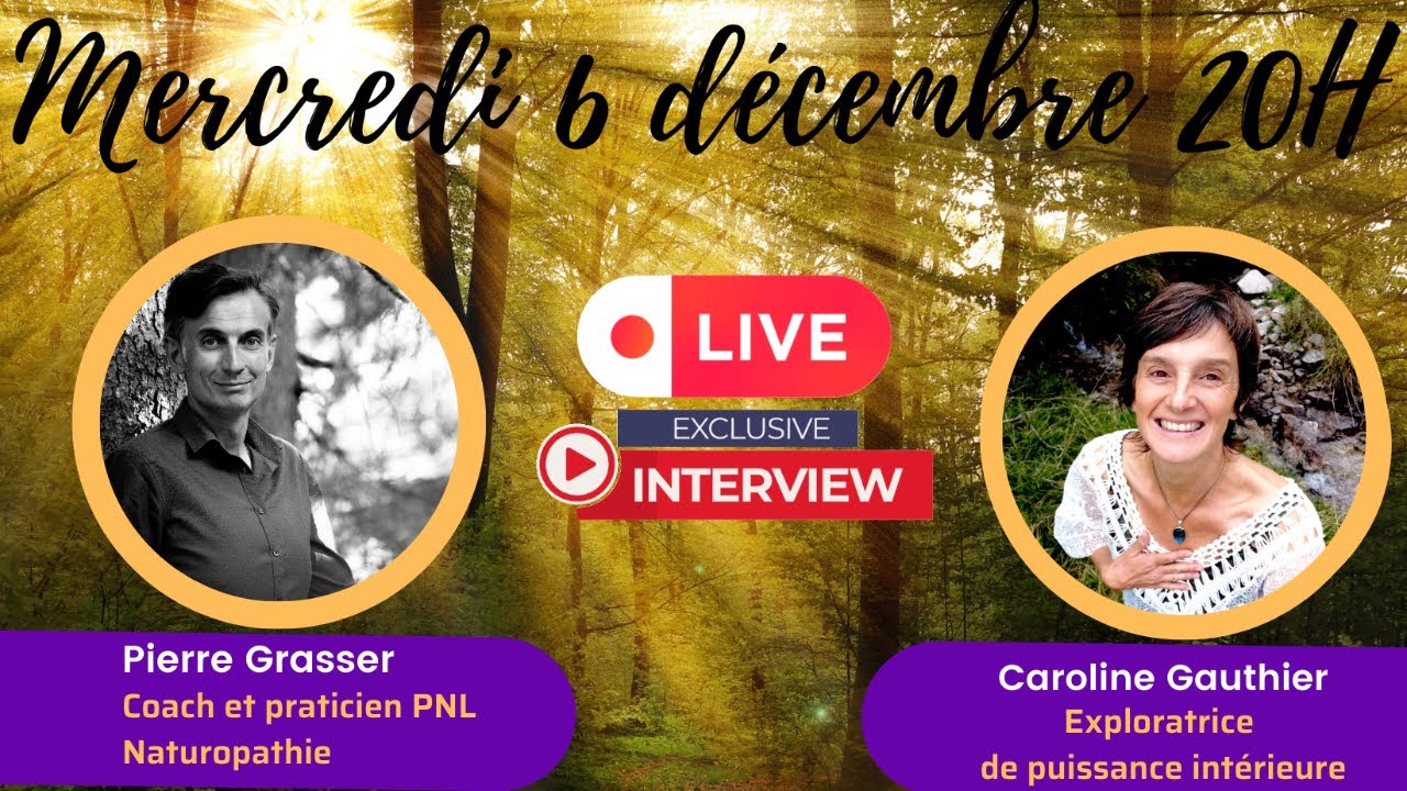 Live SEP: Caroline Gauthier Exploratrice de puissance intérieure - YouTube